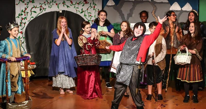 Reluctant Dragon kids play: cast list, sound cues, script sample.